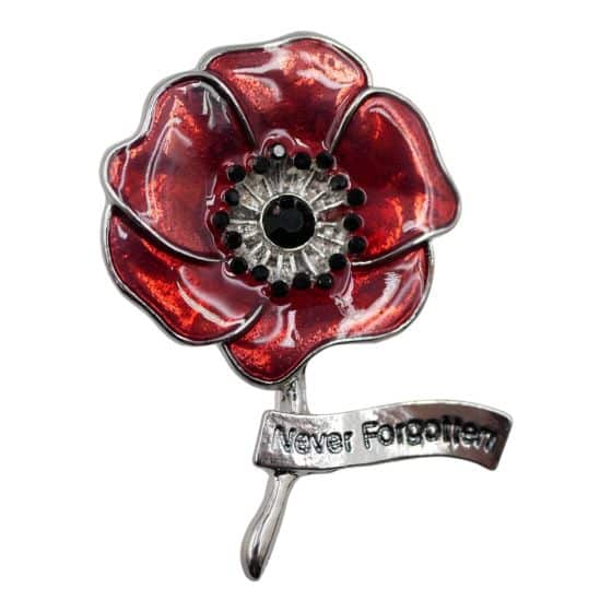 Poppy Brooch - theblackwatch.co.uk